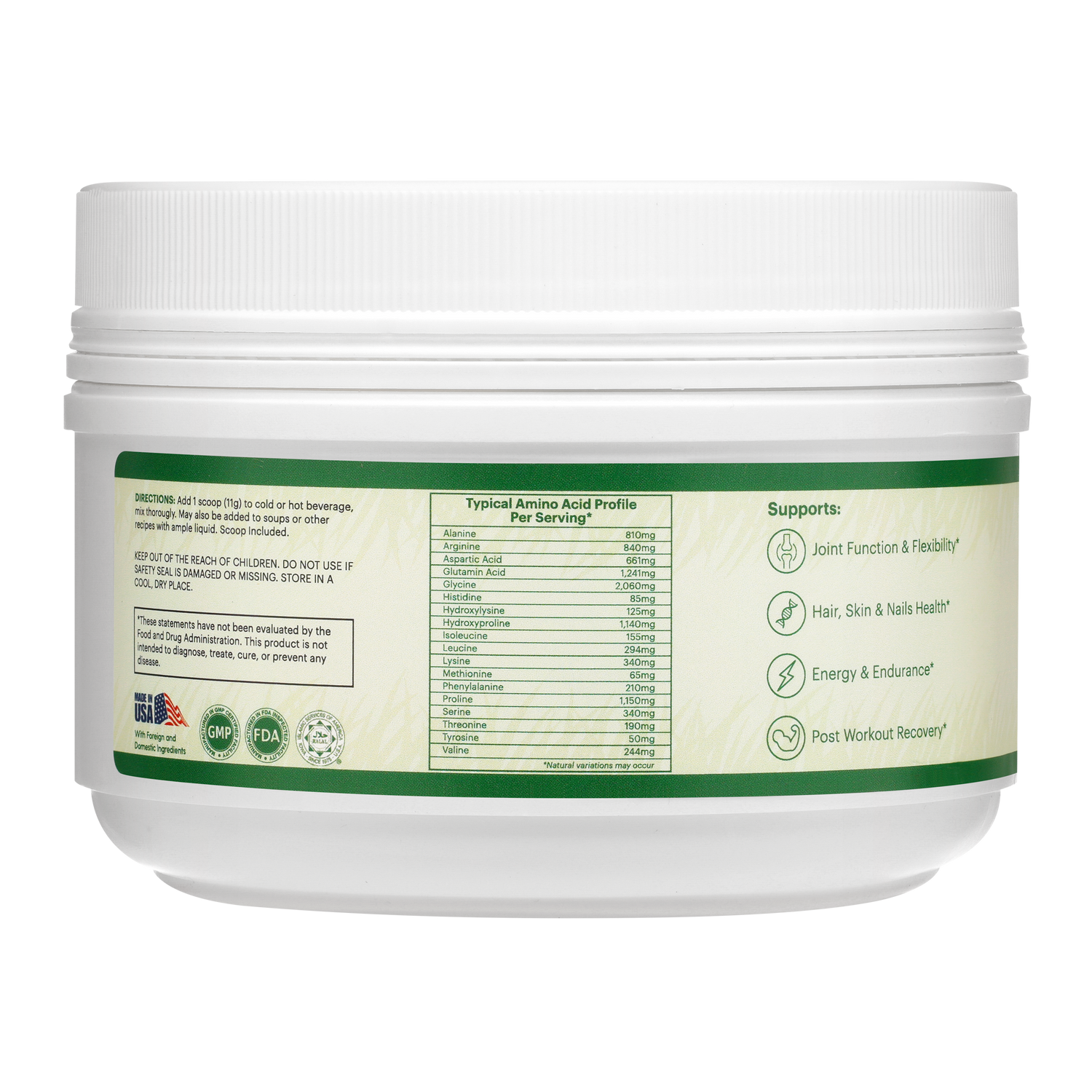 Halal Collagen Peptides Powder (3Pack) – Zaytun Vitamins